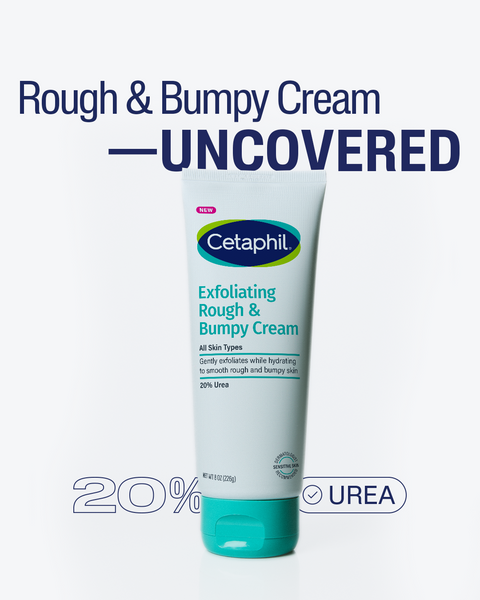 Cetaphil Exfoliating Rough & Bumpy Cream | 20% Urea Treatment | ShopMDSkincare.com